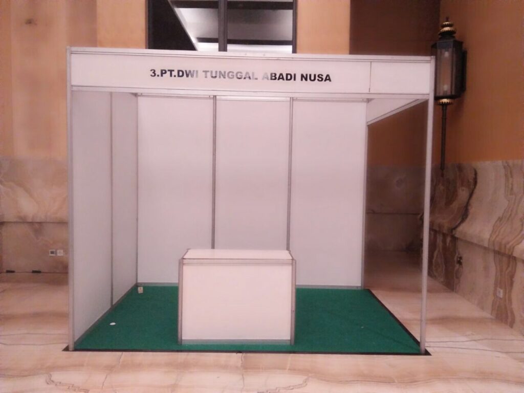 Booth aluminium R8 - Desainstand